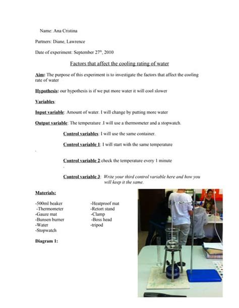 Experiment Measuring Abiotic Features Of The Ecosystem Ppt