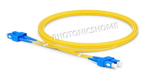 Premium Smf Scupc To Scupc Patch Cord Duplex Lszh 2mm Jacket
