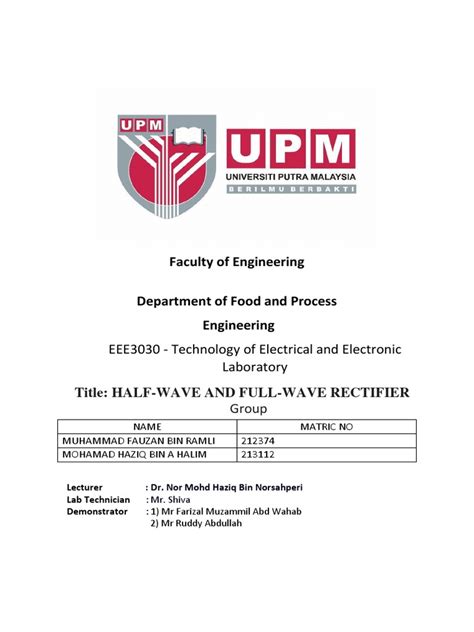 Lab 8 Pdf Rectifier Direct Current