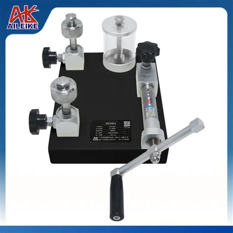 Hydraulic Comparator Pressure Calibration Tablecalibration Comparator Pump 0~600bar Pressure