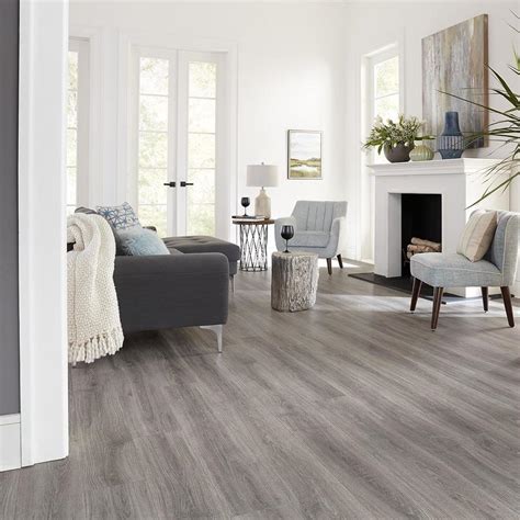 Hdf Grey Laminated Flooring