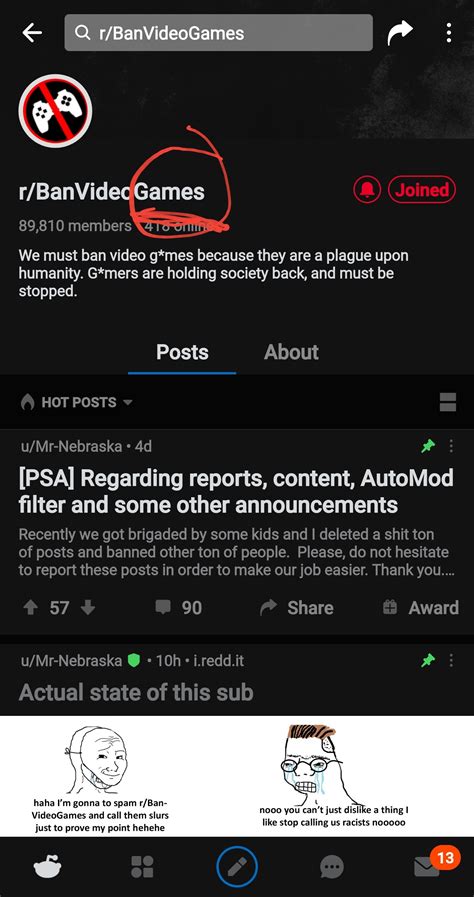Please Censor This Horrible Word😤 Rbanvideogames