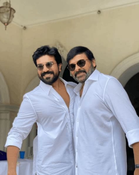 Throwback - The Veteran Star Chiranjeevi Cheering For South-Indian Actors Ram Charan And Allu ...