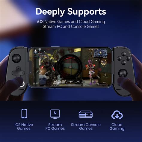 Buy Wholesale China Mobile Game Controller For Iphone Built In Cooling