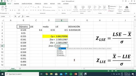Como Calcular Un Cpk En Excel Catalog Library