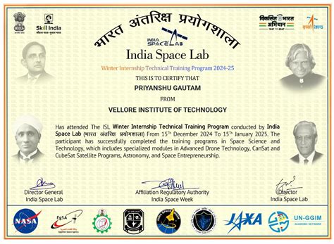 Spacetechnology Aerospace Internship Indiaspacelab Stem Innovation Satellitetech