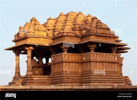 View Of Saas Bahu Temple Gwalior Fort Gwalior Madhya Pradesh India