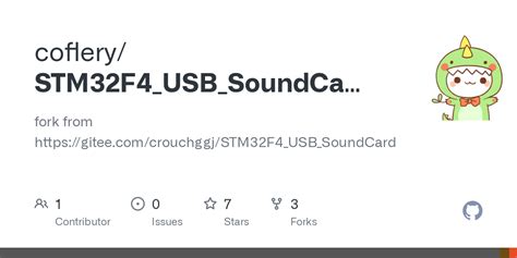 GitHub Coflery STM32F4 USB SoundCard Fork From Https Gitee Com Crouchggj STM32F4 USB SoundCard