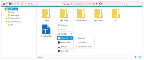 Context Menu