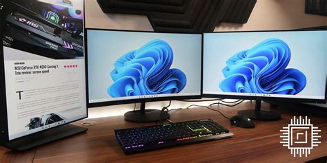 Home Office Monitor Setup Flat Curved Or Portrait Club386