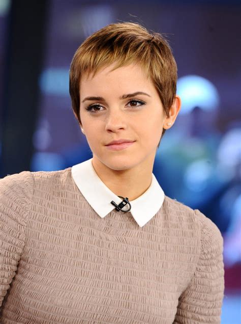 Emma Watson Is Unrecognisable With A 60s Pixie Haircut