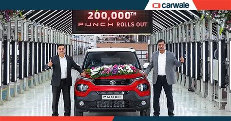 Tata Punch Achieves 2 Lakh Units Production Milestone Carwale