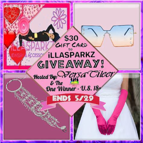 30 Gift Card To ILLASPARKZ Giveaway The Frugal Grandmom