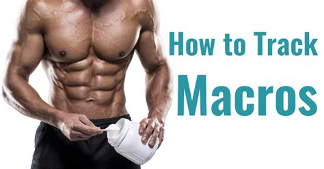 How To Track Macros JMax Fitness