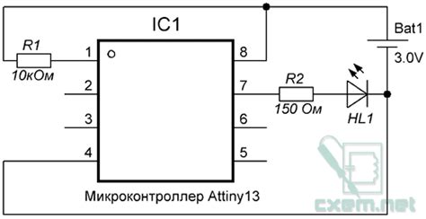 Урок 6 Первая конструкция на микроконтроллере Avr