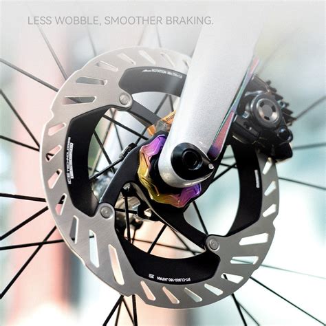 Tine Ultralight Titanium Center Lock Lockrings Pair Tc4 Cnc 8 Colors