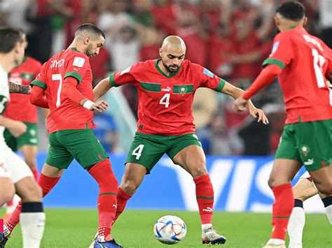 تشكيلة المنتخب المغربي ضد فرنسا في نصف نهائي كأس العالم 2022