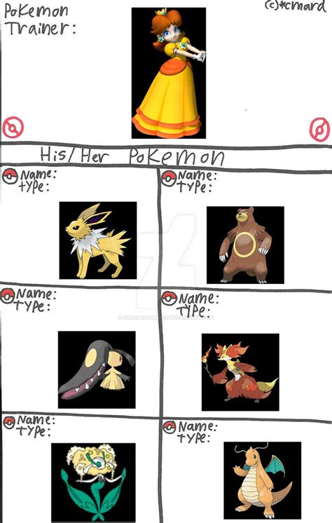 Daisys Pokemon By Sweetheart1012 On Deviantart