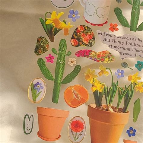 화요일의지희 [스티커] 힘 쎈 만세선인장🌵리무버블 아이패드 위시버킷