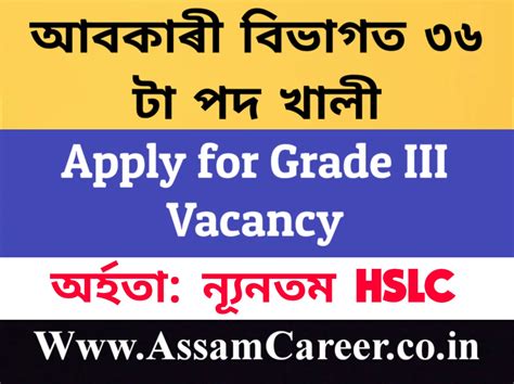 Jobs News In Assam Guwahati And North East India