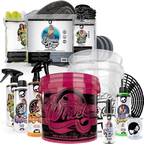 Nuke Guys Clear Wash Wheels Set XL 12 Delig Bol