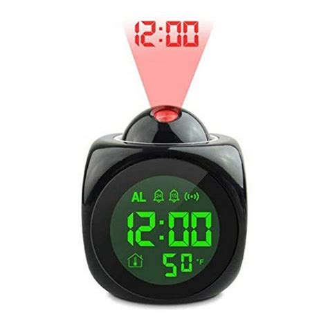 Buy B B E Mart Plastic LCD Talking Digital Alarm Clock With Projector Time Display Watch With