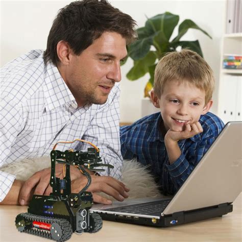 Adeept Rasptank Wifi Smart Robot Tank Kit For Raspberry Pi Robotshop