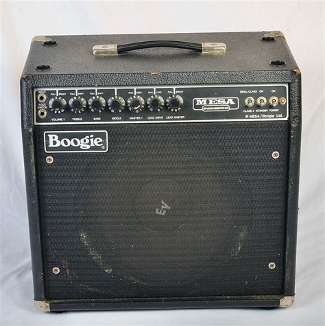 Mesa Boogie Mk IIc Combo 1982 Black Tolex Reverb