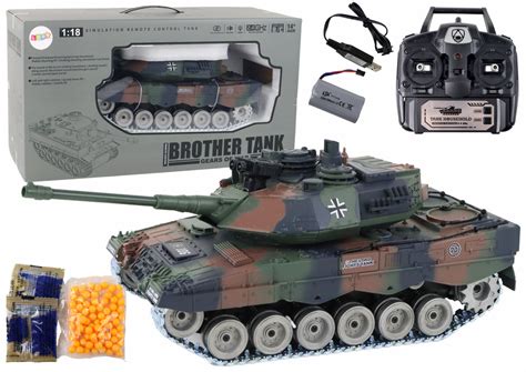 German Leopard Rc Remote Controlled Tank Toys R C Vehicles Wojskowe R C