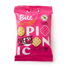 Крекеры солёные Take a Bite со вкусом сыр-сливки-лук порей без сахара ...