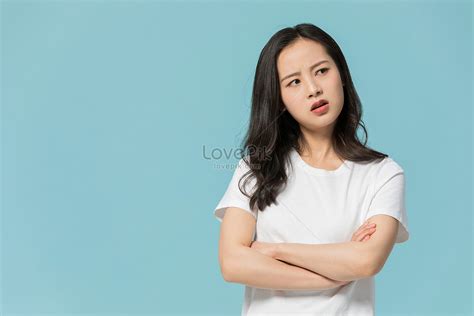 화난 여자 사진 무료 다운로드 Lovepik