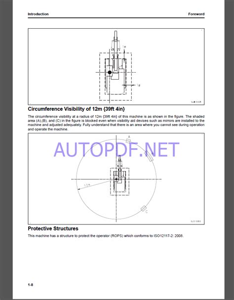 Komatsu Pc8 8 Mr 11 Hydraulic Excavator Operation And Maintenance Manual Ten00969 C7 Autopdf