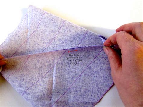 Sewing Tutorial Create Continuous Bias Binding Tape From One Fabric Square