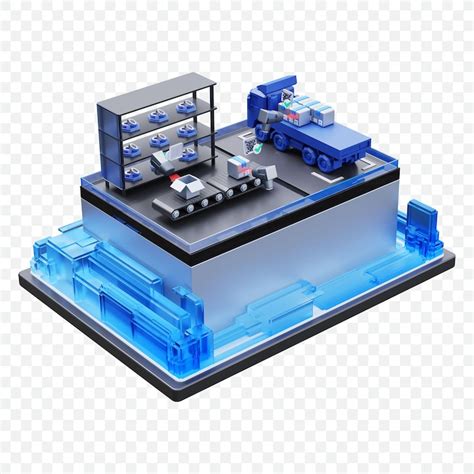 2025년 스마트 팩토리 3d 이미지 Freepik에서 무료 다운로드