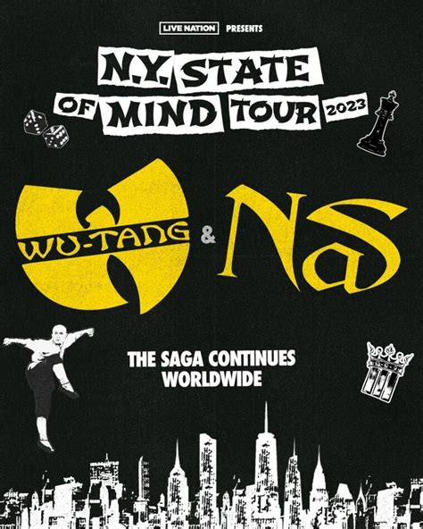 Wu Tang Clan X Nas N Y State Of Mind Tour A Yaamava Theater