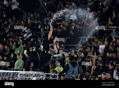 Los Angeles United States 11th Apr 2023 Lafc Fans Seen Cheering