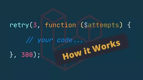 Retry Method In Laravel A Powerful Tool For Handling Failed Operations