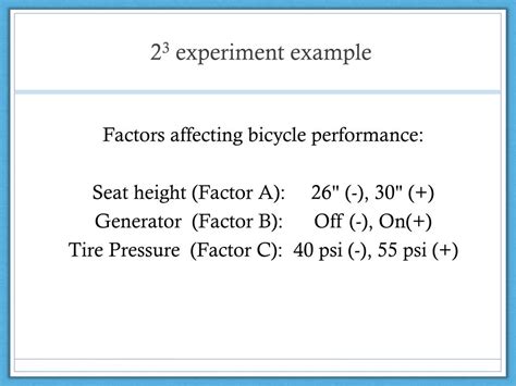 PPT Multifactor Experiments PowerPoint Presentation Free Download ID 2529452