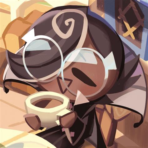Espresso Cookie ☕️ In 2024 Espresso Cookie Cookie Run Cute Cookies