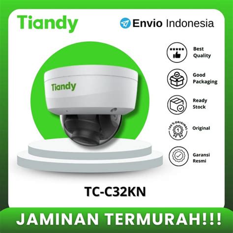 Jual IP Camera CCTV TIANDY TC C32KN 2MP Audio PoE ONVIF IR Indoor Dome