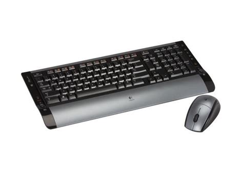 Logitech S 510 Silver Black Rf Wireless Cordless Desktop