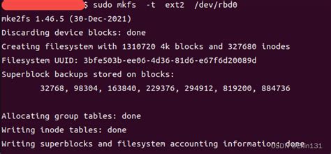 Linux部署ceph问题总汇之创建快照（挂载磁盘）不成功：mount Mnt Wrong Fs Type Bad Option Bad Superblock On Dev