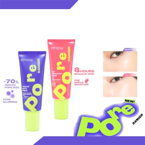 Jual Emina Pore Ranger Total Poreless Primer And Blur Hydraglow Primer