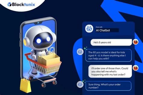 blocktunix on linkedin ai chatbot for retail industry boosting sales