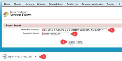How To Export Salesforce Report To Excel