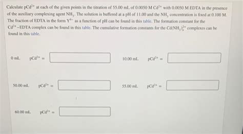 Solved Calculate Pcd At Each Of The Given Points In The Chegg Com