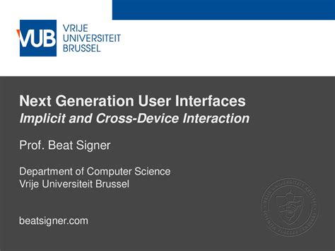Implicit And Cross Device Interaction Lecture 10 Next Generation User Interfaces 4018166fnr