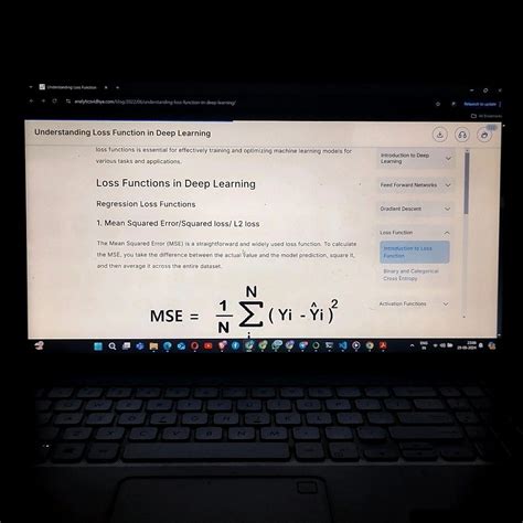 Paulami Maitra On Linkedin Deeplearning Lossfunctions Datascience Regression Classification