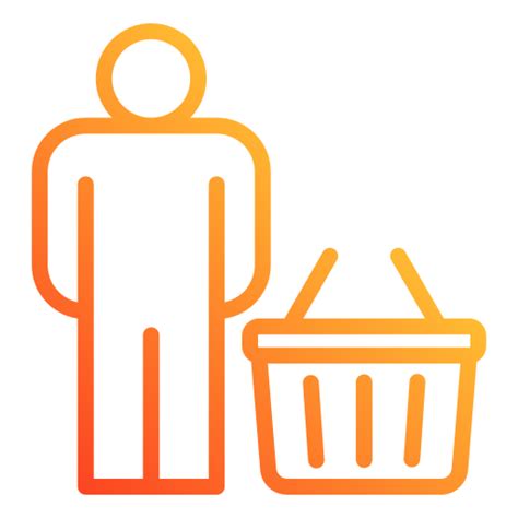 Icono De Consumidor Generic Gradient Outline