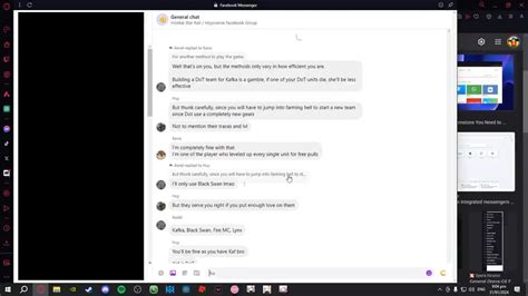 need help opera gx scrollin up on facebook messenger for no reason